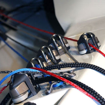 Clamcleat ® CL259 Racing Fine Line Port - Hard Anodised